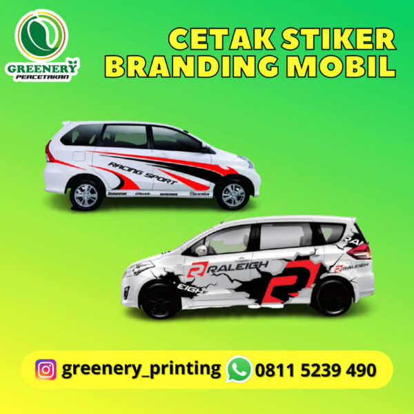 Cetak Stiker Branding Mobil di Pangkalan Bun