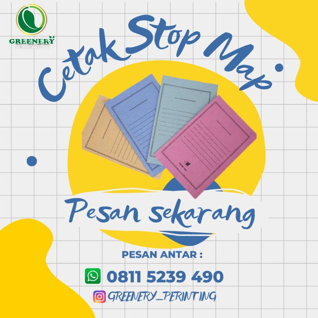 Greenery Cetak Stop Map di Palangka Raya